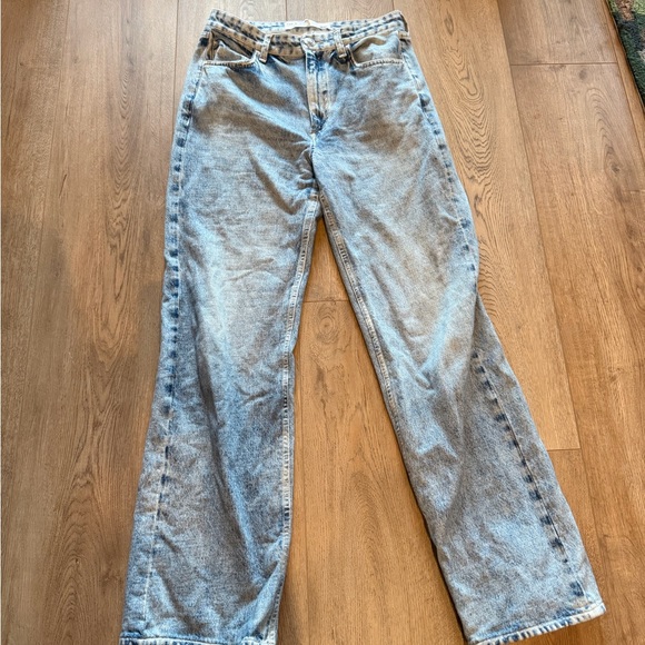 rag & bone | Jeans | Rag Bone Light Blue Straight Leg Jeans | Poshmark